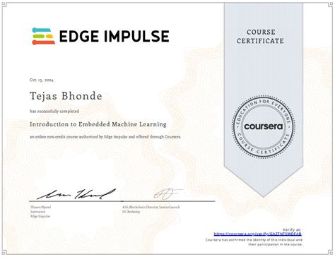 Tejas Bhonde On Linkedin Machinelearning Tinyml Embeddedsystems Neuralnetworks Edgeimpulse