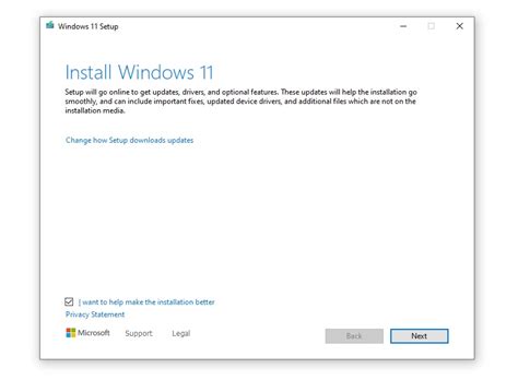 Windows Setup Screen