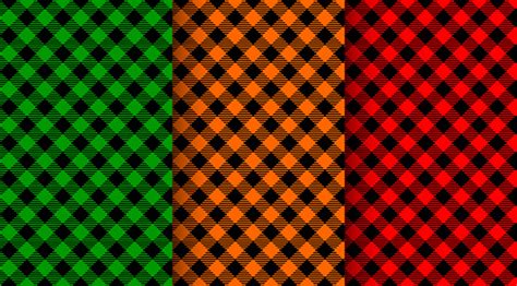 대각선 깅엄 원활한 패턴의 집합입니다 크리스마스 버팔로 격자 무늬 할로윈 또는 추수 감사절 배경 체크 무늬 나무꾼 질감 파티에 대한 스톡 벡터 아트 및 기타 이미지 Istock