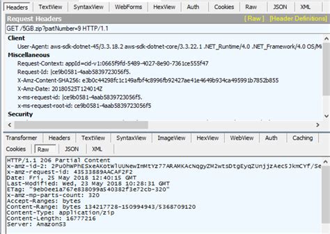 Response Contentlength Byterange Size For Ranged Getobjectasync · Issue 962 · Awsaws Sdk Net