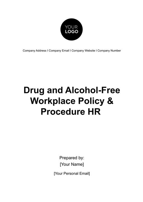 Free T Policy Hr Template To Edit Online