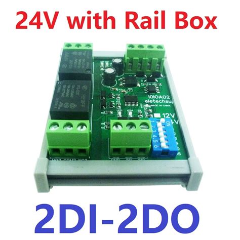 Dc 24v 1 8ch Digital Switch Dido Multifunction Rs485 Plc Io Expanding Board Standard Modbus Rtu