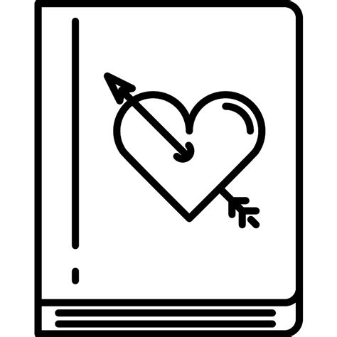 Romantic Novel Vector SVG Icon SVG Repo