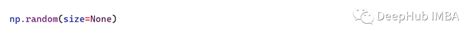 Python 50个常用的numpy函数解释，参数和使用示例 Deephub Segmentfault 思否