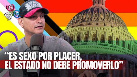 Jos Laluz Afirma La Homosexualidad Solo Es Sexo Por Placer Y El Estado Estadounidense No