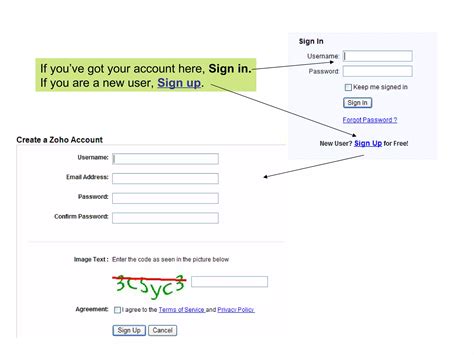 Zoho Wiki Instructions PPT