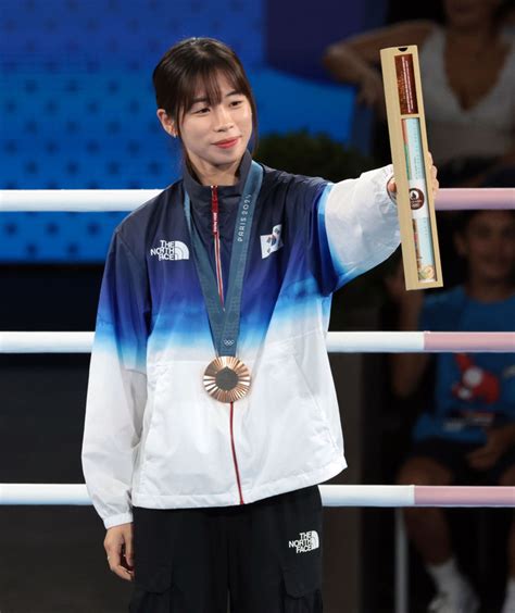 대한복싱협회 파리 올림픽 동메달 임애지에게 포상금 3000만원 지급
