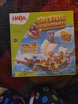 Haba Captn Pepe Treasure Ahoy A Cooperative Pirate Board Game