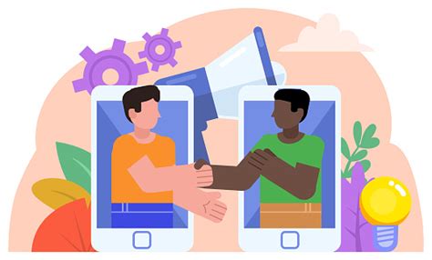 전화로 거래 업무 계약을 체결하십시오 거리 온라인 새로운 기술에 대한 작업 웹 페이지 배너 소셜 미디어 프리젠 테이션포스터 악수에 대한 스톡 벡터 아트 및 기타 이미지