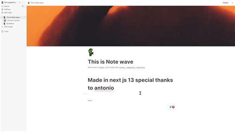 Parv Gugnani On Linkedin Notewave Nextjs Convex Clerk Edgestore Webdevelopment Notionclone