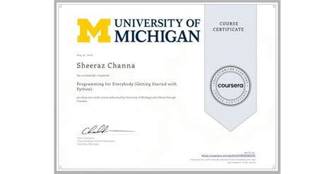 Python Programming Datamanipulation Coursera Universityofmichigan