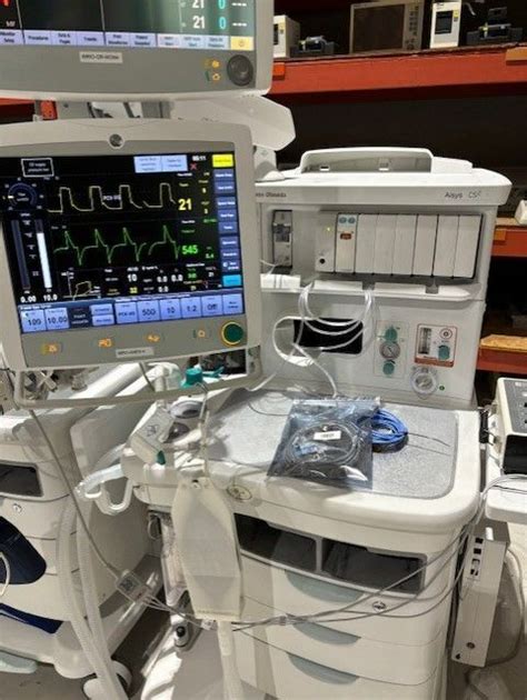 Refurbished Ge Datex Ohmeda Aisys Cs2 Anesthesia Machine For Sale Dotmed Listing 4935076