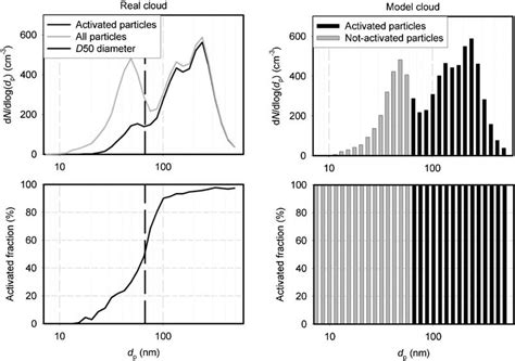 Particle Activation Into Cloud Droplets And D50 Activation Diameter In