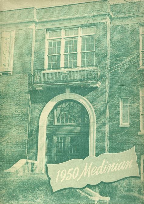 1950 Yearbook From Medina High School From Medina Ohio For Sale