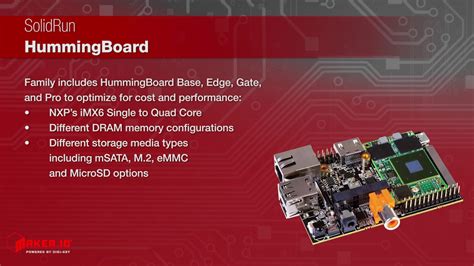 SolidRun HummingBoard Maker Minute YouTube