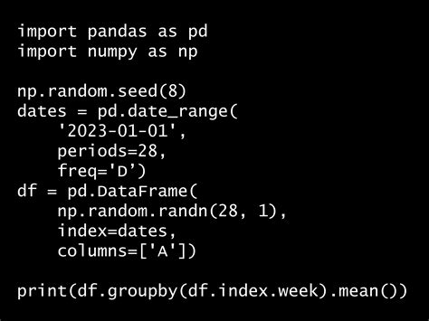 Python 時系列分析 1000本ノック ノック18 時系列データのグループ化と集計 セールスアナリティクス