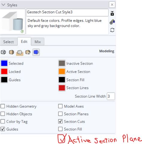 Feature Request Active Section Plane Style Hide The Non Active