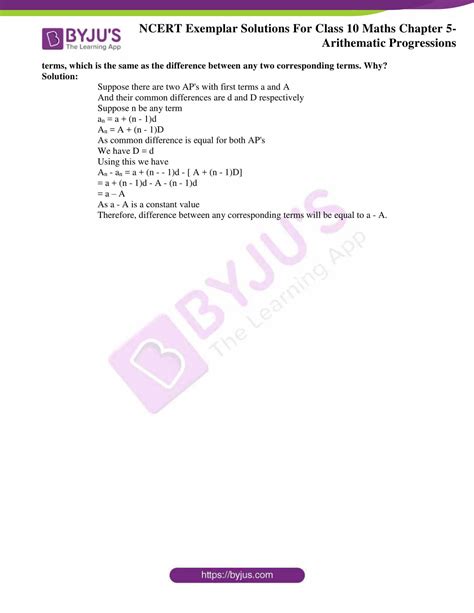 Ncert Exemplar Class 10 Maths Solutions Chapter 5