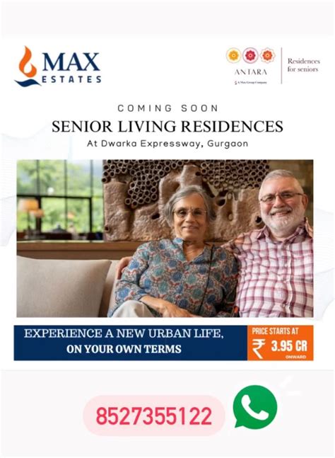 Mukul Manku On Linkedin Max Antara Launches A Senior Living Project