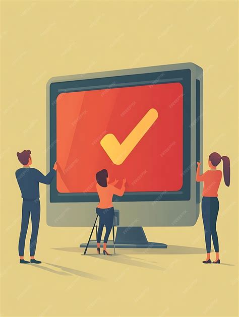 Tiny People Examining Operating System Error Warning On Web Page Isolated Flat Vector