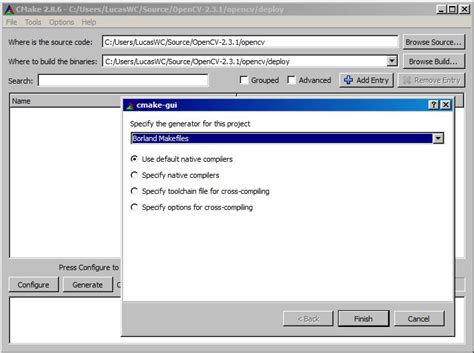 Opencv In Borland C 2009 Stack Overflow