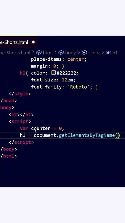 Create Counter Using Javascript Setinterval In Javascript Runcodenow Shorts