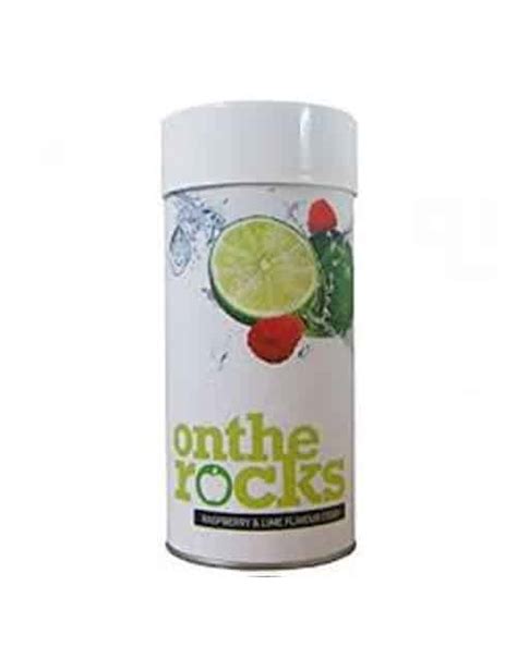 On The Rocks Raspberry And Lime Cider Spitting Feathers