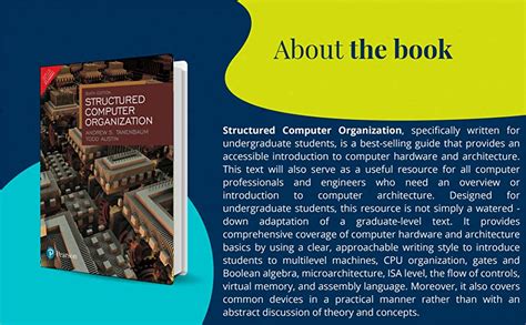 Structured Computer Organization Andrew S Tanenbaum 9789332571242