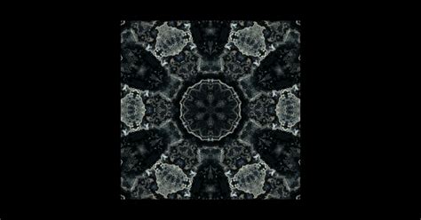 Goth Snowflake Creepy Christmas Watercolor Sticker Teepublic