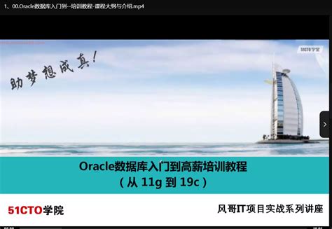 Oracle数据库工程师入门培训实战教学下载 Oracle数据库工程师入门培训实战：从安装配置到sql开发与性能优化下载 It猫扑网