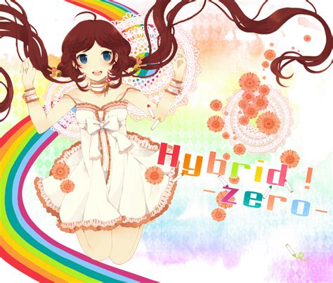 Blueeyes Brownhair Dress Flowers Longhair Rainbow Tagme Twintails