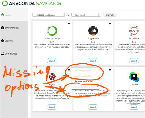 Degradation Of Tiles No Remove No Install Specific Version Issue ContinuumIO