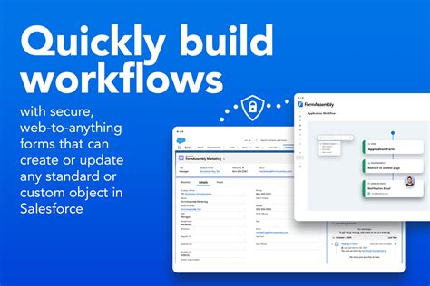 quickly build workflows with secure web to anything forms that can create or update objects