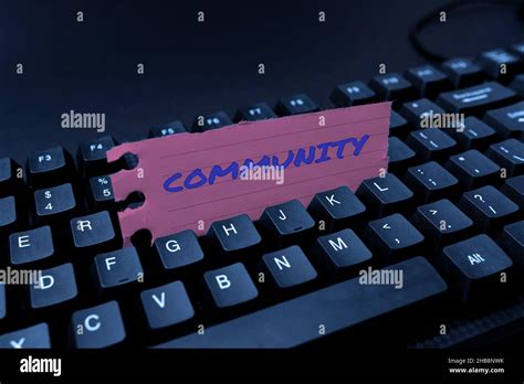 Conceptual Display Community Conceptual Photo Group Of Showing With A Common Characteristics