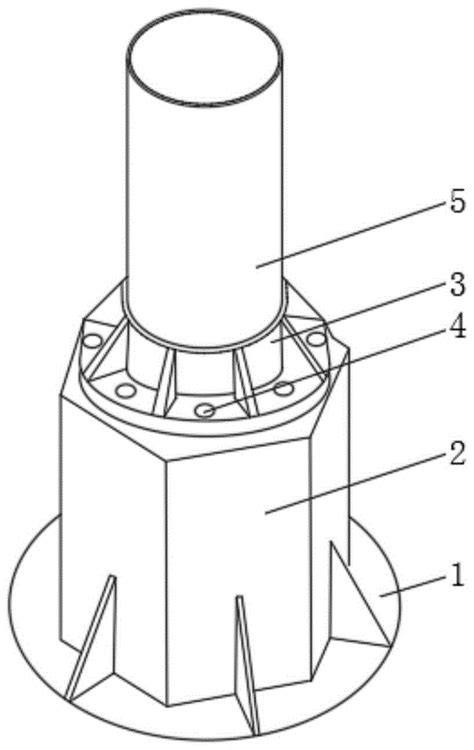 一种电杆基座加固装置的制作方法