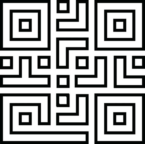Scan Qr Code Icon In Flat Digital Scanning Code Isolated On Qr Code