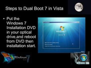 Windows Dual Booting PPT Operating Systems Computer Software And