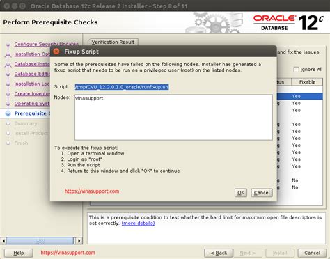Hướng Dẫn Cài đặt Oracle Database 12c Trên Linux Server Vinasupport