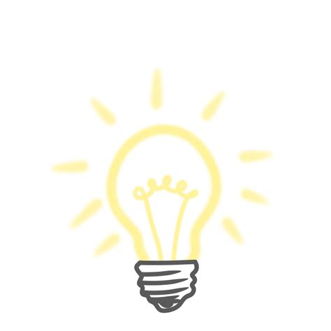 빛나는 전구 일러스트 구근 전구 조명 Png 일러스트 및 Psd 이미지 무료 다운로드 Pngtree