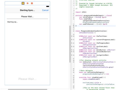 Ios How To Programmatically Add A Simple Default Loading Progress