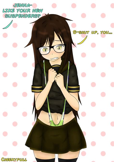 Jennas Shoulder Wedgie Skirt By Cheekypull On Deviantart