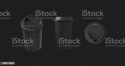 플라스틱 뚜껑이 달린 일회용 종이 컵의 흑백 모형 고품질 3d 렌더링 비어 있고 격리되었습니다 폴리스티렌 커피 컵은 다양한 전망 0명에 대한 스톡 사진 및 기타 이미지