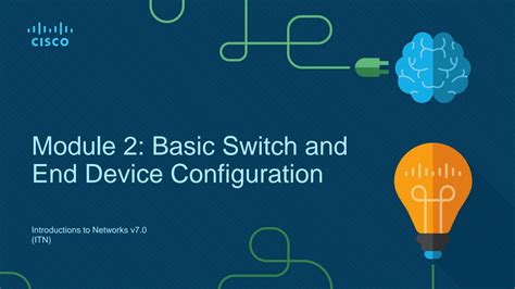 SOLUTION Module Basic Switch And End Device Configuration Studypool