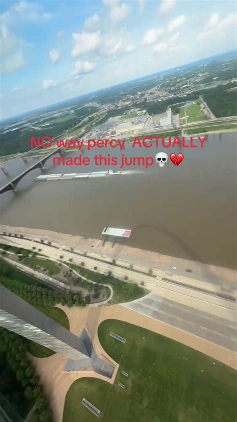Percy Jacksons Epic Jump At The St Louis Arch Tiktok