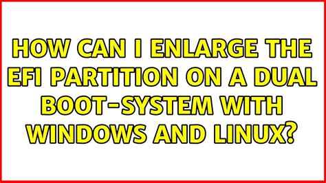 Efi Partition On Linux At Rosemary Henry Blog