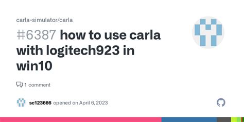 How To Use Carla With Logitech923 In Win10 · Issue 6387 · Carla