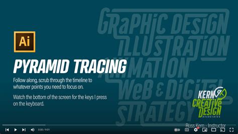 Illustrator Tutorial Simple Pyramid Kern Creative Design