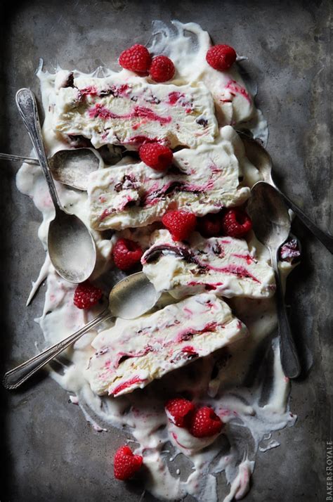 Raspberry Ripple Ice Semifreddo