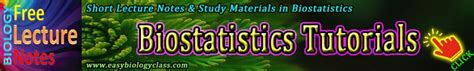 biostatistics notes questions and answers easybiologyclass