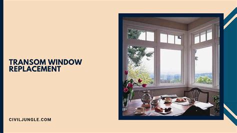 Understanding Transom Windows Purpose Types And Installation Guide
